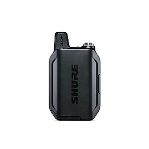 Shure GLXD1+ Wireless Bodypack Transmitter with Reversible Belt Clip and SB904 Battery (12-Hour Life) - for use with GLX-D+ Dual Band Wireless Microphone Systems (Receiver Sold Separately)