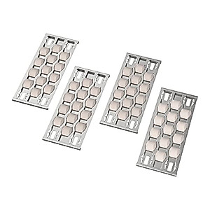 GLOWYE 16.5" Flame Tamers Ceramic Briquettes Replacement for Turbo 720-0057 CG3CKW CG4CKW CK4CKWN Elite CG3TDN CG5TDN XG3TCN XG4TDN 720-0057 Classic CG3TCN CG4TCN