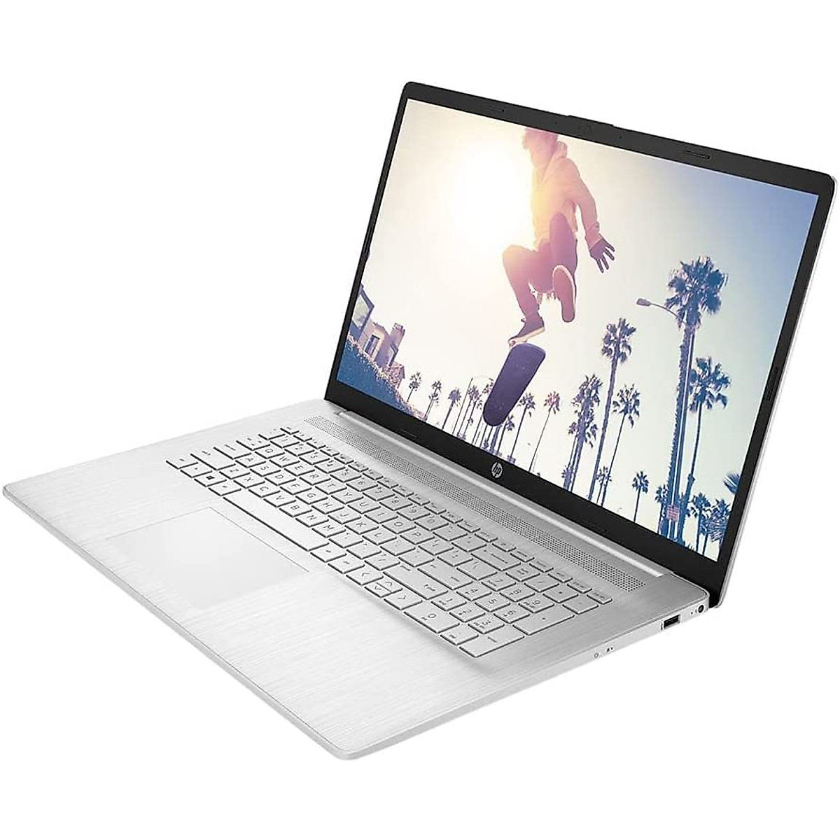 HP 2023 17.3" FHD IPS Display Laptop PC Intel 11th Gen 4-Core i5-1155G7 32GB DDR4 RAM 1TB SSD NVMe SSD Intel Iris Xe Graphics Backlit Keyboard WiFi USB C Webcam HDMI Windows 10 w/RE Accessories
