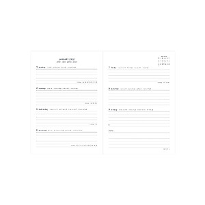 Letts Eco Writers A5 1 Week on 2 Pages Multilingual Brown Kraft 2022