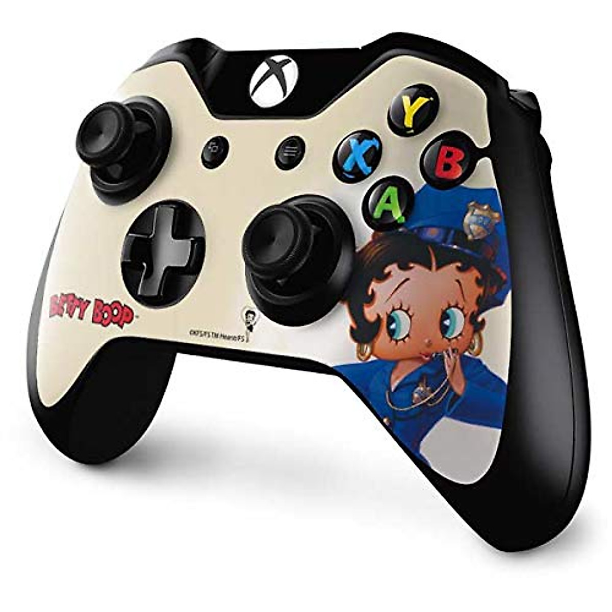 Skinit Decal Gaming Skin Compatible with Xbox One Controller - Officially Licensed Betty Boop Betty Boop The Police Officer Design