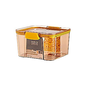 FungPull Airtight Food Storage Container Frees Kitchen Pantry Organization And Storage Cereal & Dry Food Storage Containers For Cereal Large Cereal And Dry Food Storage Containers (B, One Size)