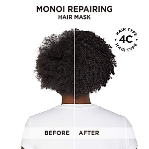 Carol’s Daughter Monoi Deeply Repairing Hair Mask with Monoi Oil Made From Tahitian Tiare Gardenia Flowers and Coprah Coconut Oil and No Parabens, 7 oz