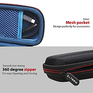 LTGEM Hard Case Compatible with Samsung T7 Shield T9 Portable SSD Solid State Drive,Blue