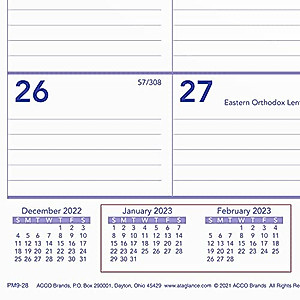 AT-A-GLANCE 2023 Wall Calendar, 22" x 29", Large, 2 Month Reference (PM928)