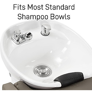 Salon Shampoo Bowl Faucet Vacuum Breaker Kit Spa Beauty Salon Shampoo Bowl Sink Hair Salon Bath Accessories Bathroom Hot Cold Faucet Spray Hose Replacement Set for Backwash Barber Chair