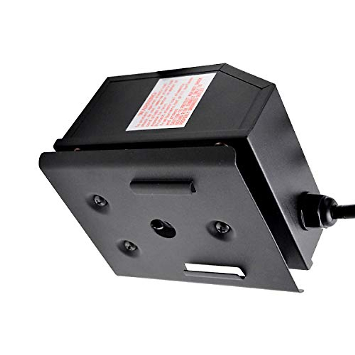 Skyflame Universal Replacement Stainless Steel BBQ Grill Electric Rotisserie Motor with Water Proof On/Off Switch - 6 watt 50 lb. Load Black