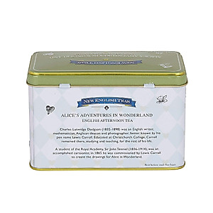 Alice In Wonderland Tea Tin with 40 English Afternoon Teabags