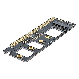 NFHK NGFF M-Key NVME M.2 SSD to PCI-E Express 3.0 16x X4 Adapter Without Bracket