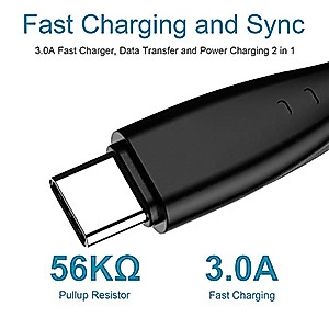 Long USB C Charger Cable 10ft+6ft Charging Cord for Samsung Galaxy S21 S23 S22 S20 Plus Ultra FE A23 A14 5G/Z Fold 3/Note 10 20 A13 A21,Tab A7 10.4"/A7 Lite 8.7"/A 10.1”2019/T-mobile Revvl 6/6 Pro 5G