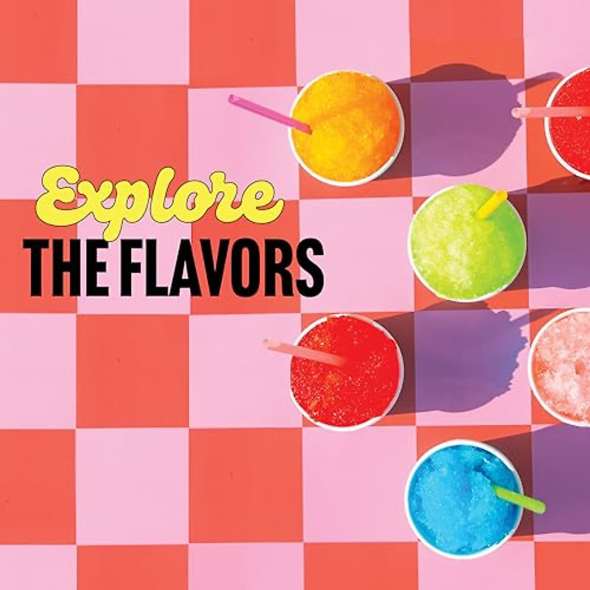 Hawaiian Shaved Ice Clear Cherry Syrup - Nut Soy Dairy & Dye Free - Flavor Fluffy & Crunchy Snow Cones - Shelf Stable - Makes 8 Servings - 16 ounces