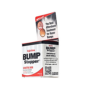 High Time Bump Stopper Sensitive Skin 0.5 Ounce Treatment (14ml) (2 Pack)