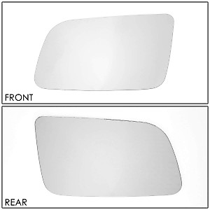 DNA MOTORING SMP-001-L Factory OE Style Left/Driver Side Door Rear View Mirror Glass Lens [Compatible with 85-05 Astro / 85-05 Safari]