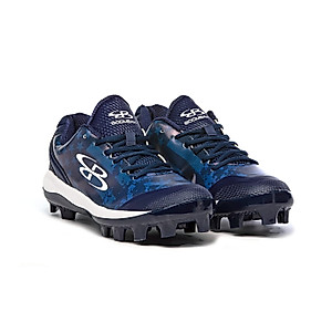 Boombah Women's Dart Clandestine Molded Cleat Navy/Royal Blue - Size 9