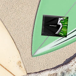 Wrigley 5 Rain-Tingling Spearmint, 10ct/150 sticks total