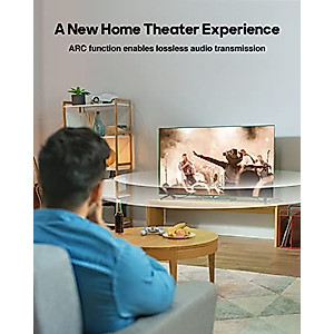 iBirdie 4K HDR HDMI Cable 50 Feet in-Wall CL3 Rated 4K60Hz (HDR10 8/10bit 18Gbps HDCP2.2 ARC) High Speed Ultra HD Shielded Cord Compatible with Apple-TV PS4 Xbox PC