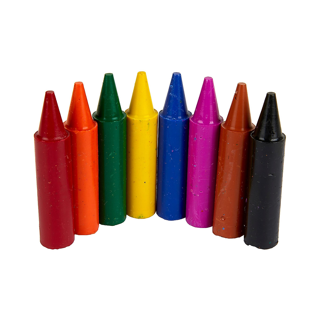 CRAYOLA MyFirst Jumbo Crayons - Assorted Colours (Pack of 8) | Easy-Grip Colouring Crayons Perfect for Toddlers Hands | Ideal for Kids Aged 12+ Months