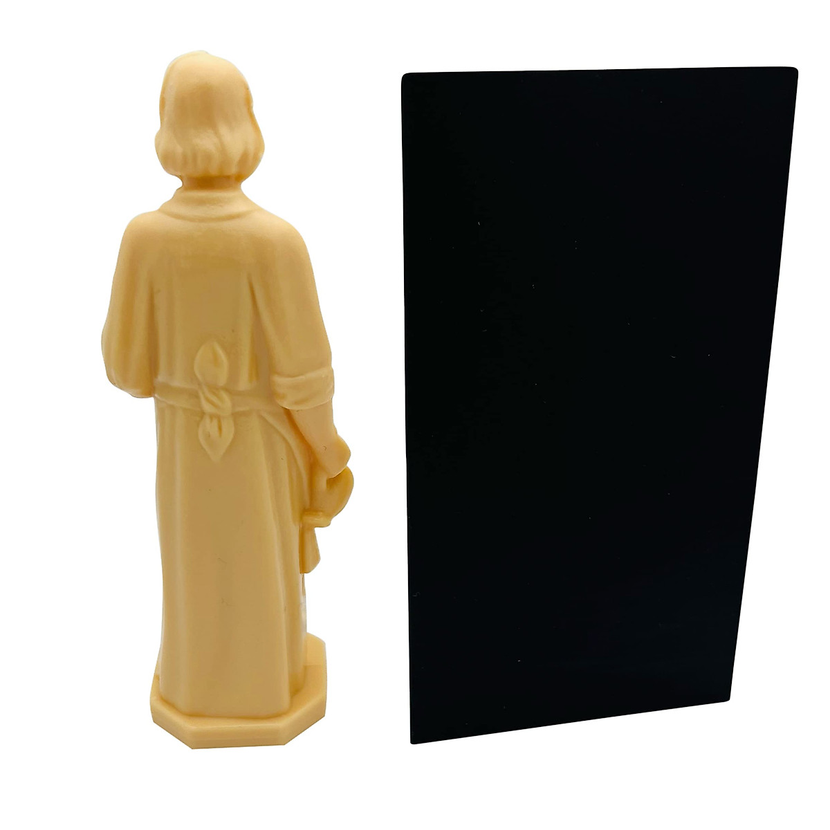 St Joseph Statue Home Selling Kit with Magnetic Holy Card for Refrigerator with Instruction Card Real Estate Patron Saint Pack