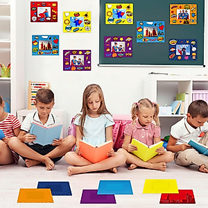 chiazllta 30 Pack Super Theme Hero DIY Picture Frame Craft Kit for Kids Fashion Hero DIY Photograph Craft Hero Children Stickers for hero Art Craft Home Classroom Game Activities