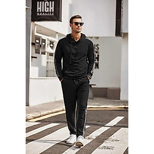 COOFANDY Men Jogging Suits 2 Piece Warm Up Tracksuit Lightweight Sweatsuits for Men