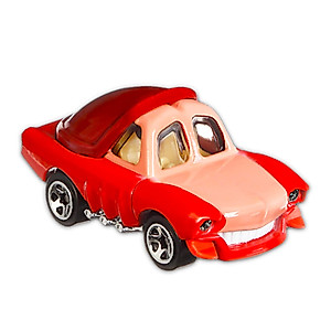 Walt Disney Studio Character Cars Collectible Toys Disney Hot Wheels Set - 6 Pc Disney Animals Hot Wheels Character Cars Bundle with Disney Princess Palace Stickers