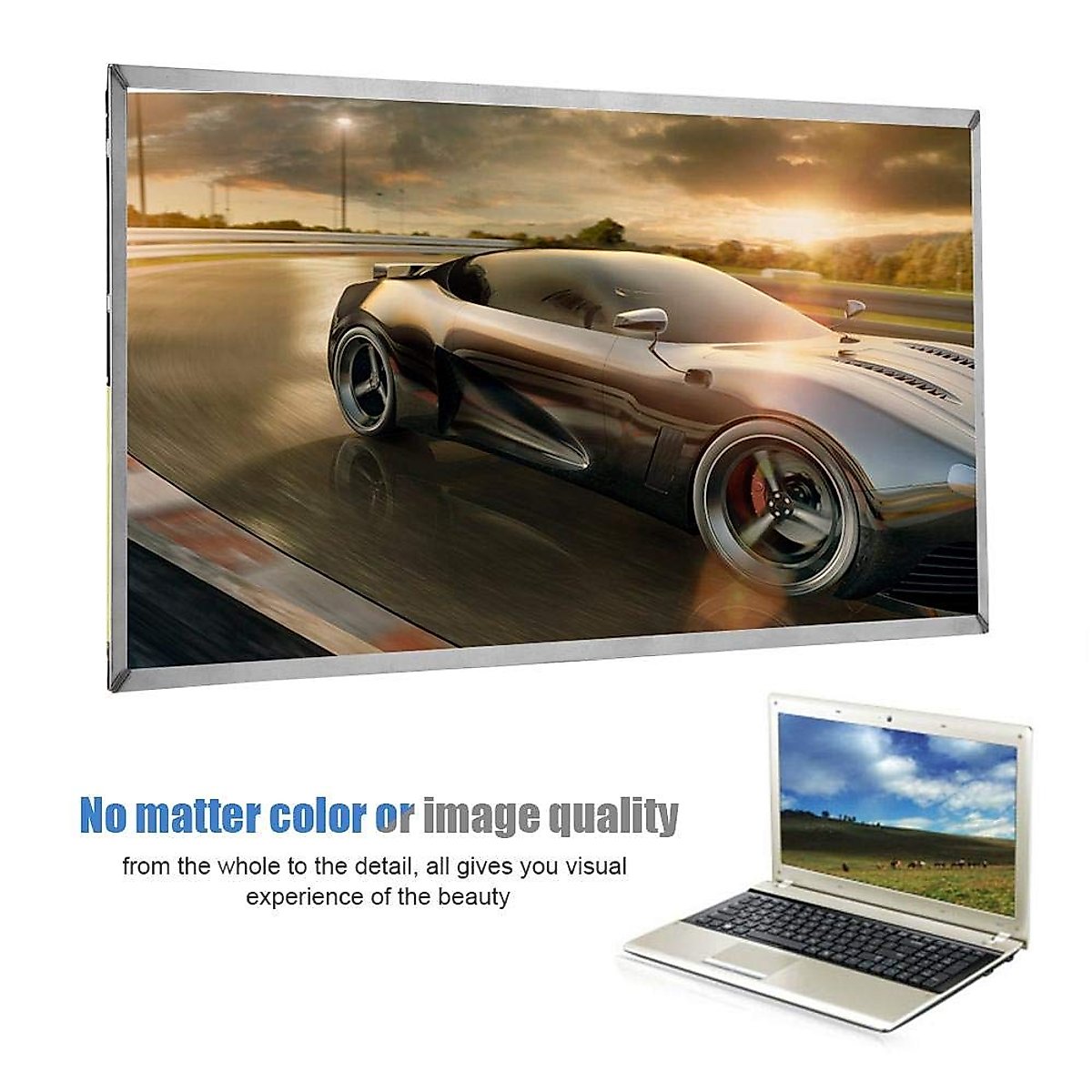 Tangxi Laptop LCD Screen, 14.0inch 1366x768 High Resolution LCD Display Screen for Samsung RV411 RV420 RV408 RV425 R428 RV415