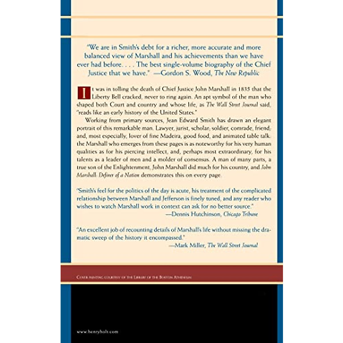 John Marshall: Definer of a Nation