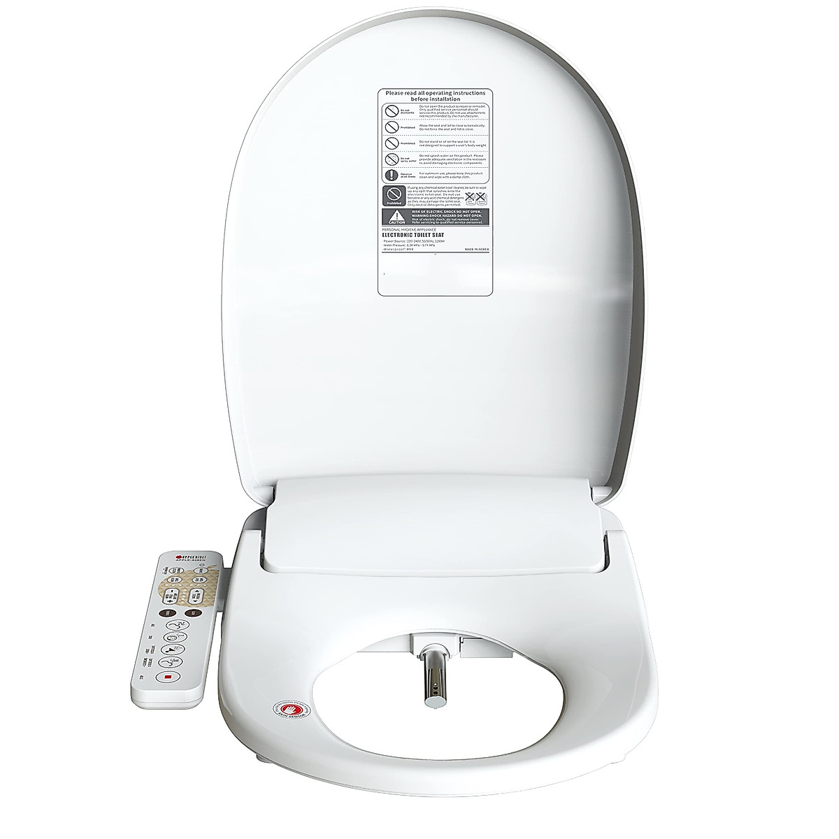 Living Star 7500 Premium Elongated Bidet Seat | On-Demand Seamless Warm Water Sprayer Bidet, Comprehensive Washing Modes, Energy Savings, elevating your hygiene with luxury and comfort