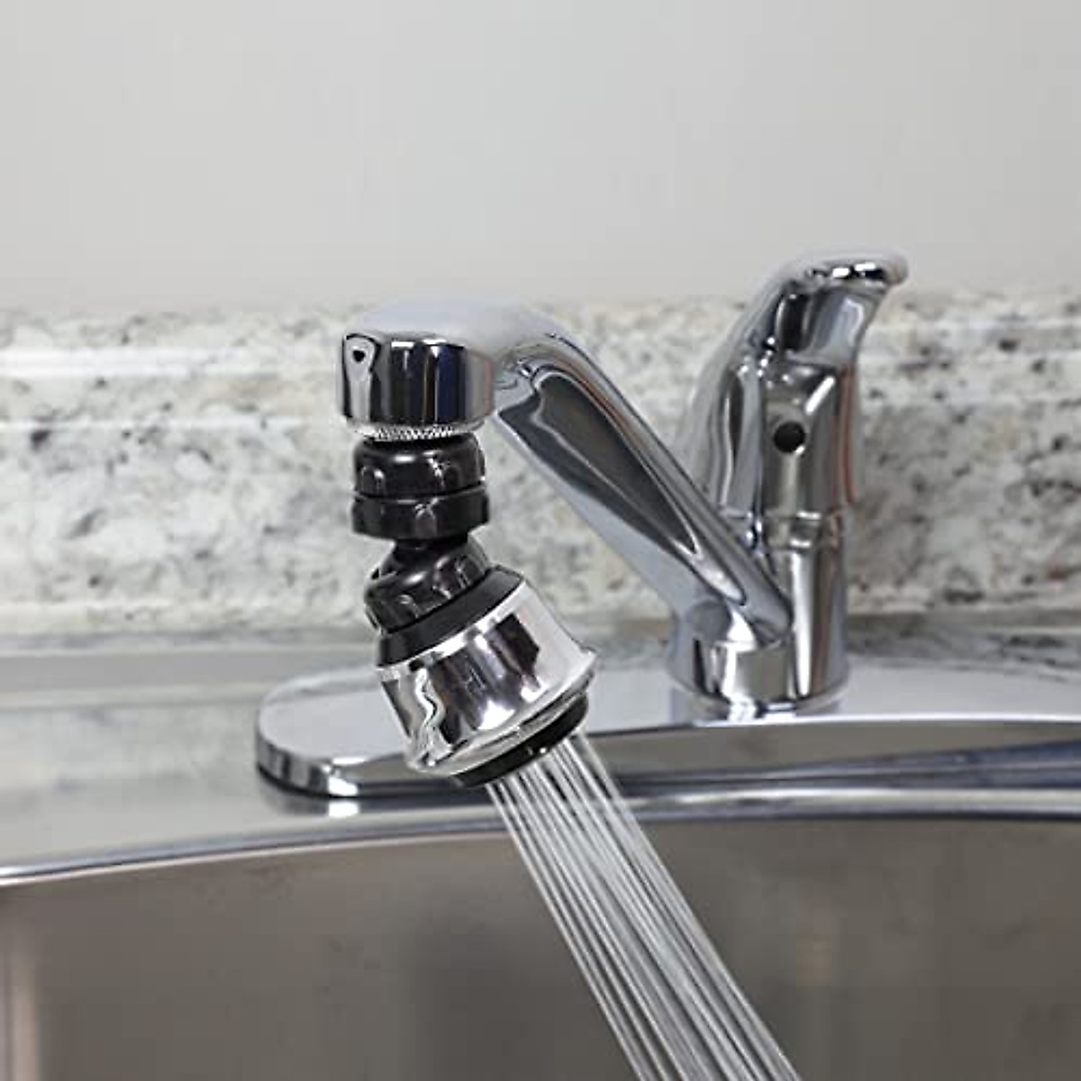 DANCO 10500 Dual Threaded Water Saving Faucet Aerator, 15/16-27 Male X 55/64-27 Female, 1.5 gpm