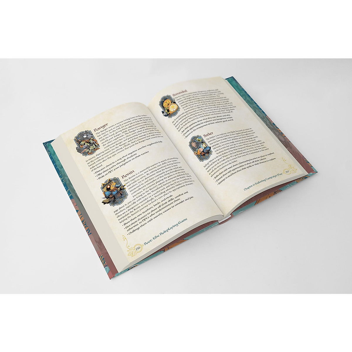 Magpie Games Travelers & Outsiders - Root: The Roleplaying Game Expansion, Hardcover Tabletop RPG Rulebook, Full-Color, Iconic Art by Kyle Ferrin