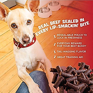 Pro Pac Beef Flavored Woof 'Em Down Sticks Dog Treats, 7.2-Ounce Bag