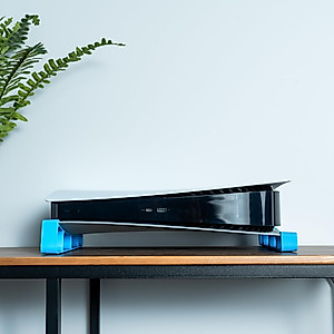 Glistco Skates - Horizontal Stand Compatible with PS5 - Disc Edition (Blue)