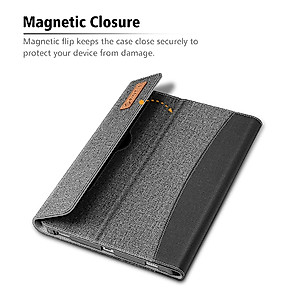 Fintie Case for Samsung Galaxy Tab S8/Tab S7 11 Inch (Model SM-X700/X706/T870/T875/T878) with Built-in S Pen Holder, Multiple Angle Portfolio Business Cover with Pocket Auto Sleep/Wake, Gray