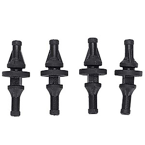 32 PCS Rubber Anti Vibration Mount Screw Pin Rivet for PC Case Fans Anti Vibration - (Size: Other/Other/Black) SCRW-000147