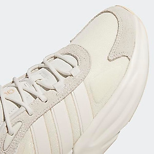 adidas Women's Ozelle Running Shoe, Cloud White/Cloud White/FTWR White, 7