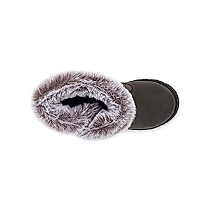 OshKosh B'Gosh Girls Siberian Fashion Boot, Grey, 9 Toddler