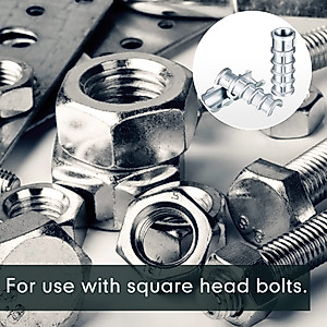 30 Pack 9071456 Lag Shields,3/8 in. x 1-3/4 in. Lag Screw Bolts Concrete Anchors Masonry Anchors Zinc Alloy Plated