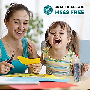 4-Ounce Squeeze Bottles with Red Tip Cap (8-Pack), BPA Free and Latex-Free, Food-Grade Mini-Bottles (120mL) - for Arts and Crafts, Glue, Icing, Griller, Sauces, Dressings, Condiments, Cake Decorating