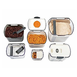 Generic 6-piece Bakers Storage Set, White