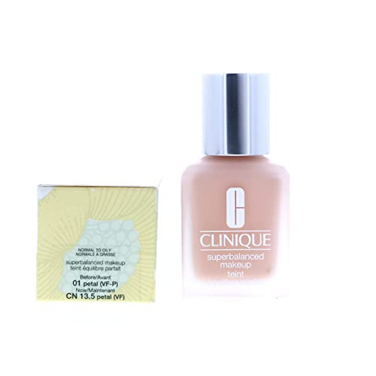 New! Clinique Superbalanced Makeup Foundation, 1 oz / 30 ml, 01 Petal (VF-P)