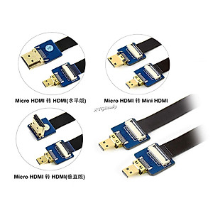 Right-Angle HDMI Plug Adapter Vertical for DIY HDMI Cable Connector @XYGStudy