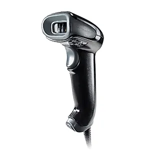 Honeywell 1450G2D-2USB-1 Voyager Series Upgradeable Area-Imaging Scanner USB Kit, Omnidirectional, 1D, PDF417 and 2D Decode Capability, USB Type A, 1.5 m Straight Cable, Flex Stand, 1452 g, Black