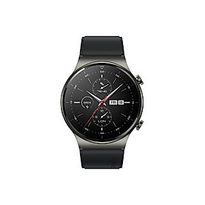HUAWEI Watch GT 2 Pro Smart Watch 1.39 inch AMOLED Touchscreen SmartWatch, Sport GPS 14 Days Battery Life, Heart Rate Tracker, Blood Oxygen Monitor Waterproof Bluetooth Calls for Android, Black