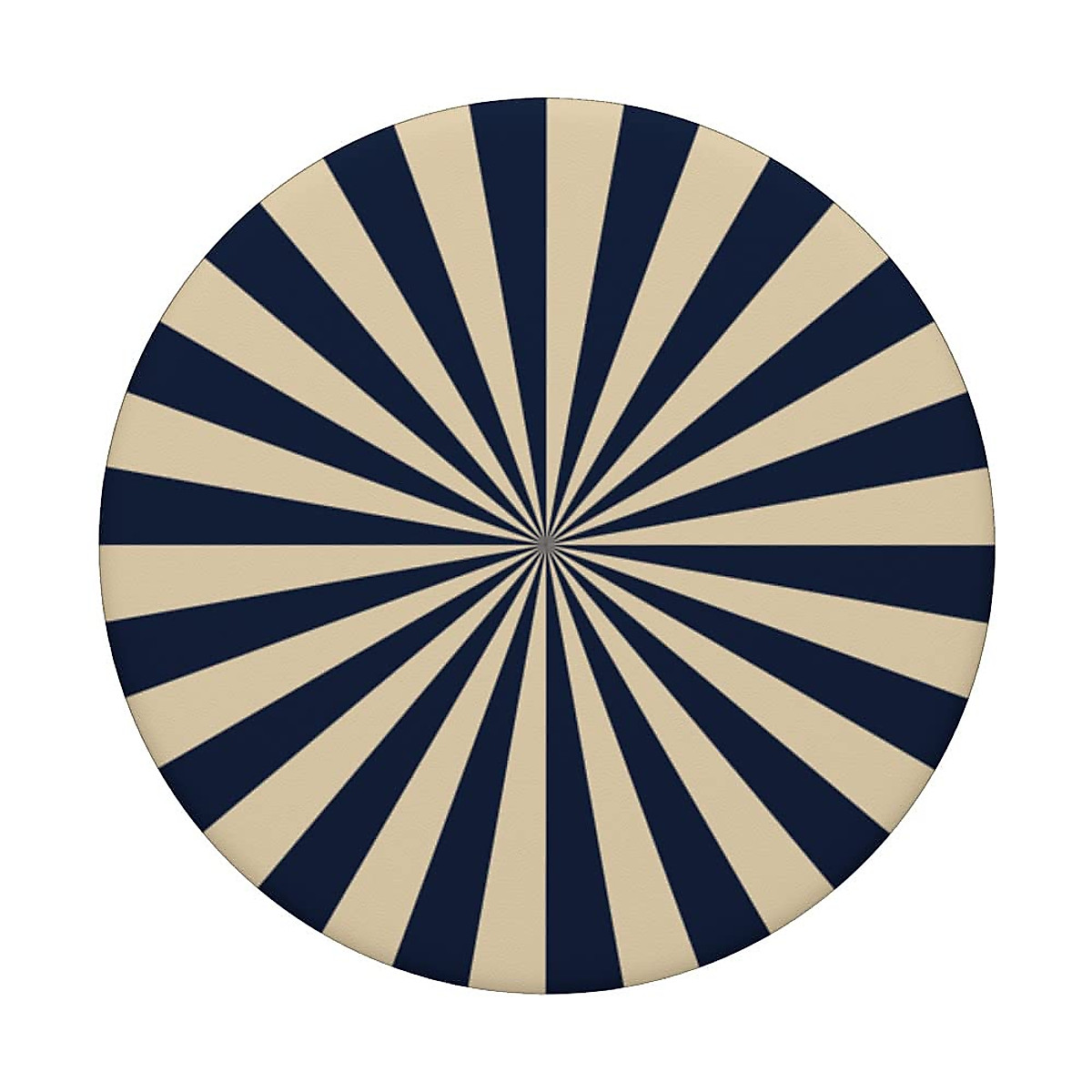 Blue Summer Spiral Ray Pattern Vintage America Print PopSockets Swappable PopGrip