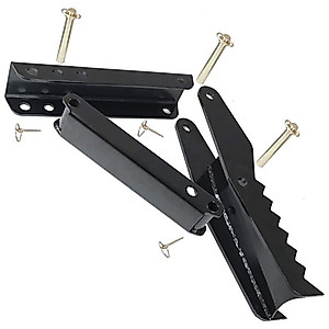 Titan Attachments 24" Backhoe Thumb Hoe Clamp 1/2" Steel Plate Assembly Weld On Adjustable Folding