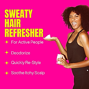 Refresh Your Sweaty Hair in Seconds: Lightweight Waterless Shampoo Foam