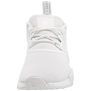 adidas Originals womens Nmd_r1's Sneaker, White/White/Silver Metallic, 7.5 US