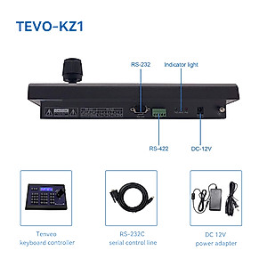 Tenveo Joystick PTZ controller for Business Meetings,PTZ Controller with joystick operation(TEVO-KZ1)