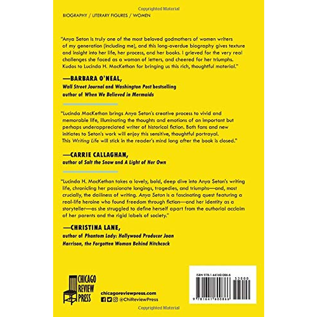 Anya Seton: A Writing Life