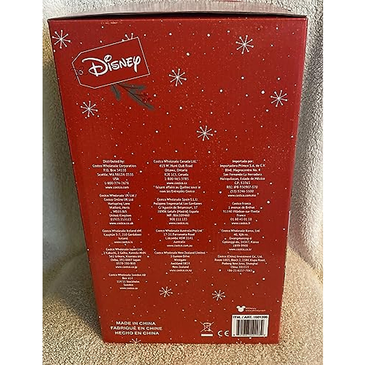 Disney Holiday Lantern ~ Christmas Tree Snow Dome Water Globe Glitter (Pack of 1)